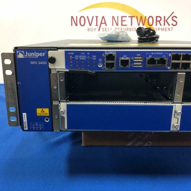 Juniper Networks Srx3400base-ac Srx3400 Services Gateway for sale ...