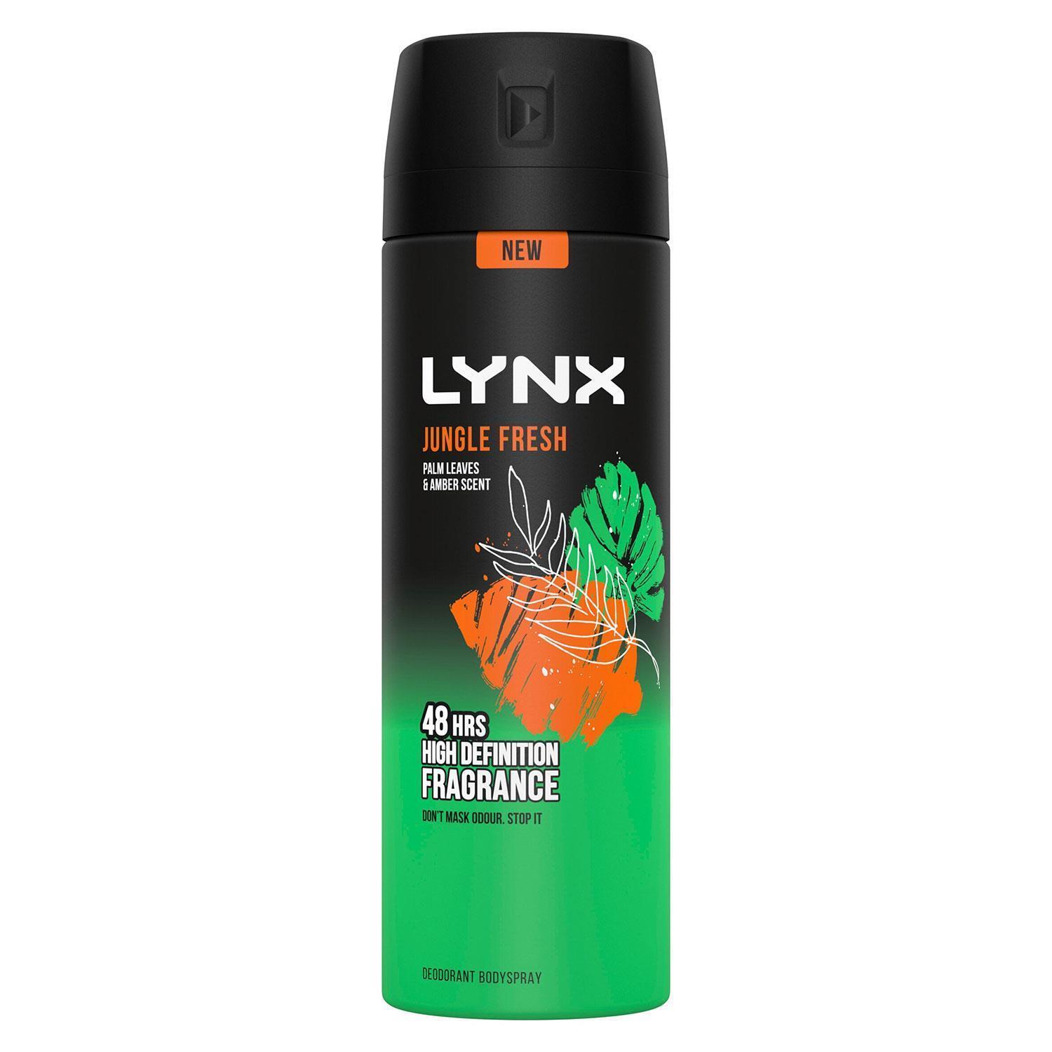 Lynx XL 48-Hour Odour Protection Body Spray Deodorant, 3 or 6 Pack ...