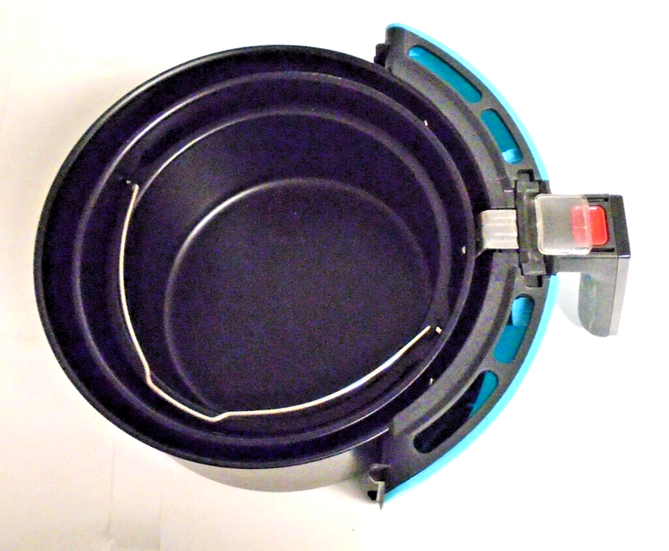 Cook's Essentials Air Fryer Aqua 7 Settings Manual Temp & Time-Adjust ...