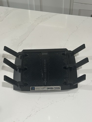 Netgear Nighthawk X6 TriBand Wifi Router AC3200 3.2Gbps Complete Works ...