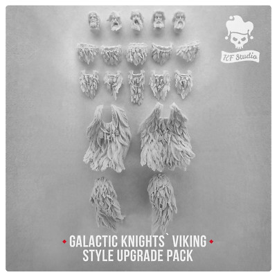 Galactic Knights Viking Style Upgrade Set#1 Artel W Miniatures ...