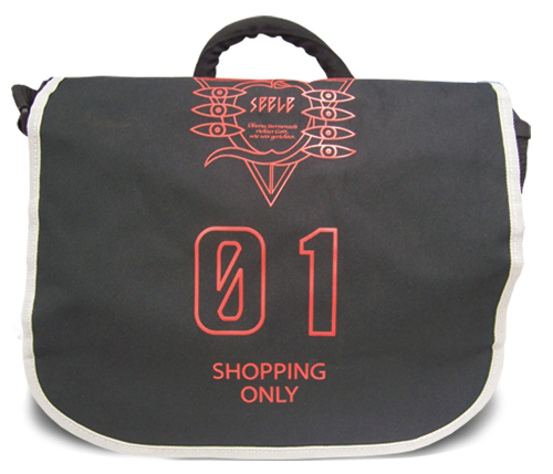 **License Bag** Evangelion EVA Unit 01 "Shopping Only" Messenger ...