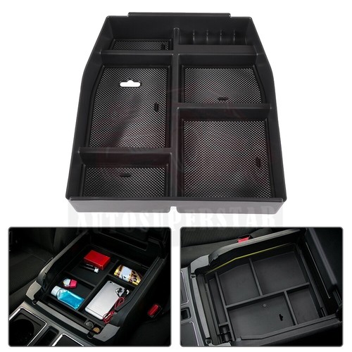 Center Console Armrest Box Storage Organizer Tray For Ford F150 Raptor ...
