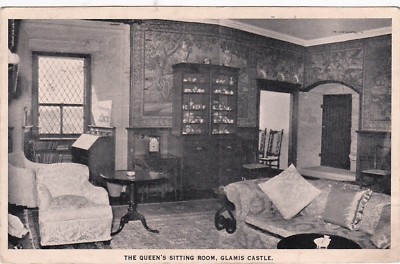 The Queen's Sitting Room Inside Castle, GLAMIS, Angus | eBay