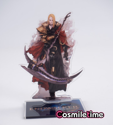 Final Fantasy XV FF14 Zenos Acrylic Decal Desk Display Stand Desktop In ...