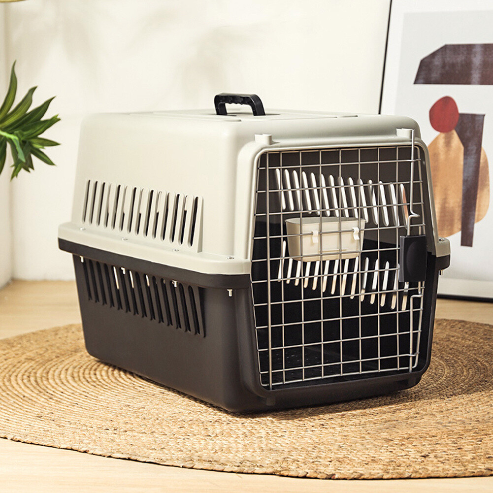 Extra Large Pet Carrier Cat Puppy Travel Cage Dog Carry Basket ...