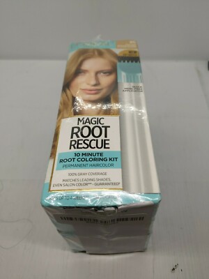 2 L'Oreal Paris Magic Root Rescue 10 Min Root Hair Color 8G Med Golden ...