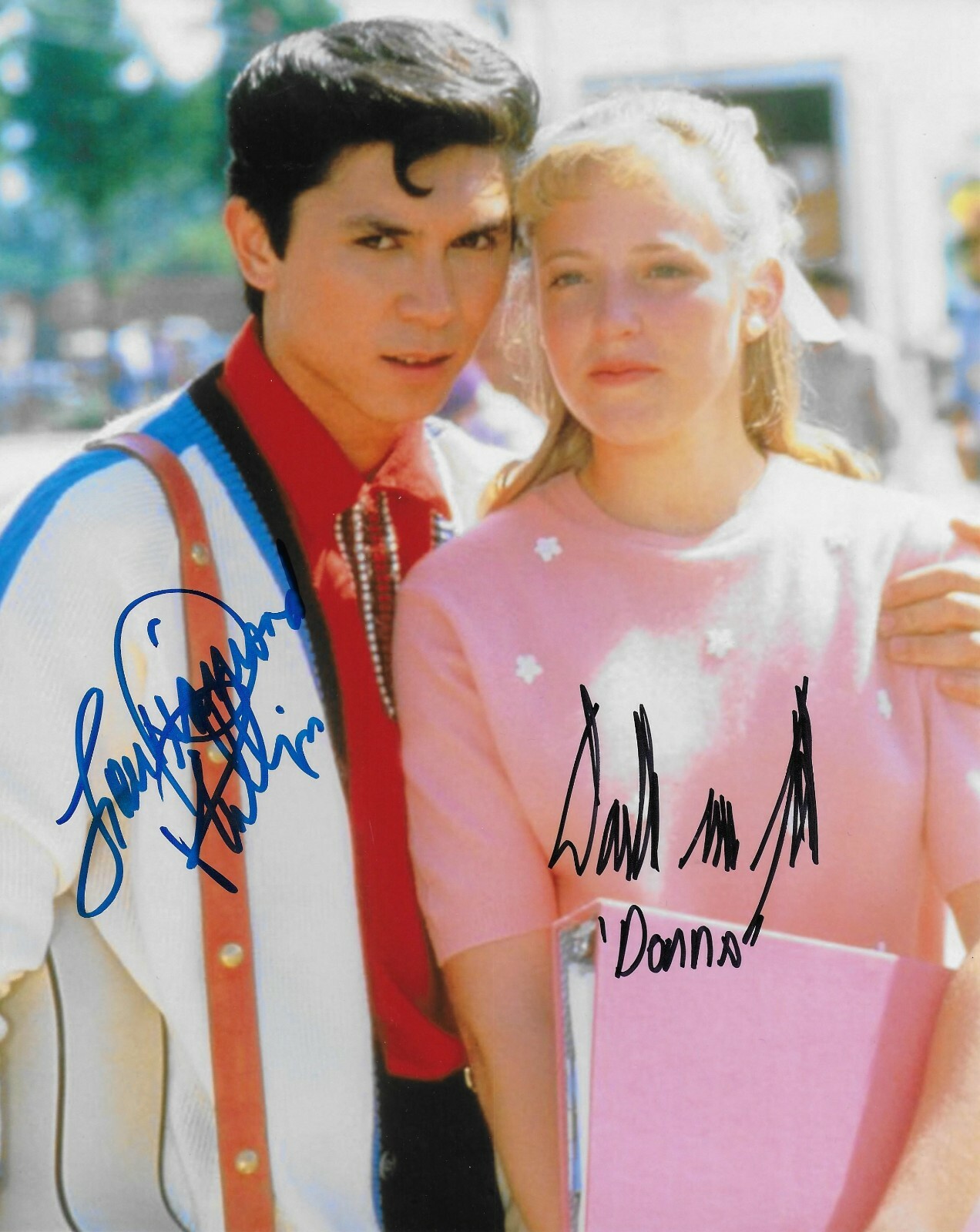 Lou Diamond Phillips & Danielle von Zerneck La Bamba Original Signed ...