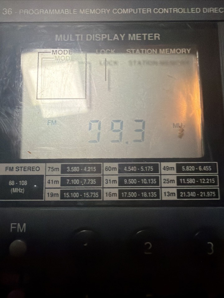 Vintage DAK DMR-3000 Programmable Shortwave Radio World Band Receiver ...