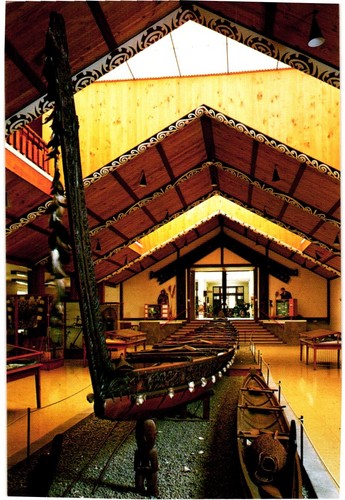 Vintage Postcard Wanganui Regional Museum, The Maori Court. | eBay