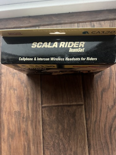 Cardo ScalaRider TeamSet Pro Rider to Passenger Wireless Intercom ...