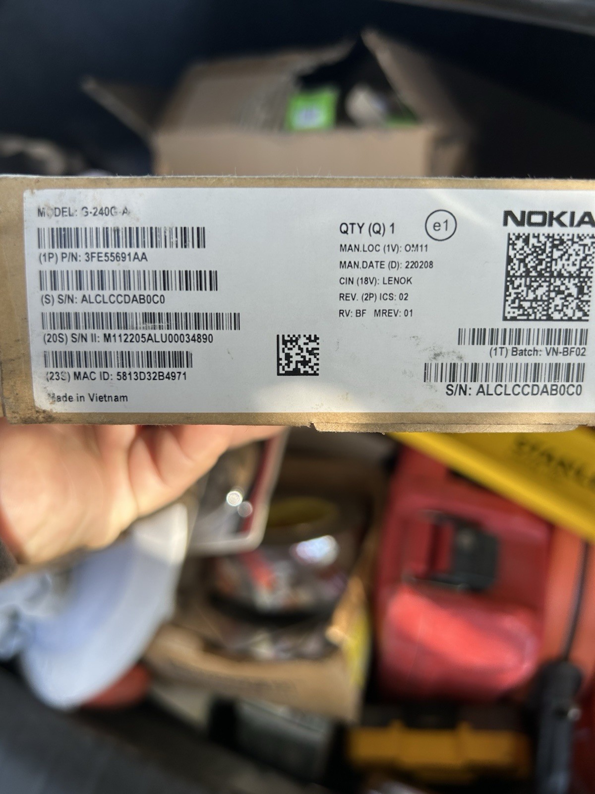 Nokia ONT G240G-A Fiber Optic Modem for Residential/Small Business ...