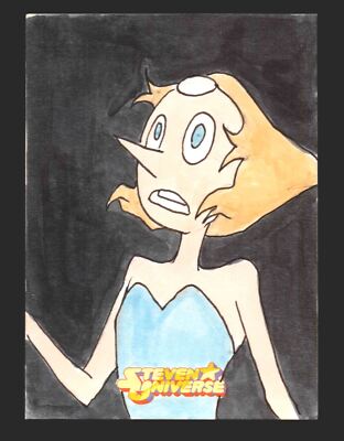 2019 Steven Universe Artist Sketch Trading Card of Pearl Cryptozoic | eBay