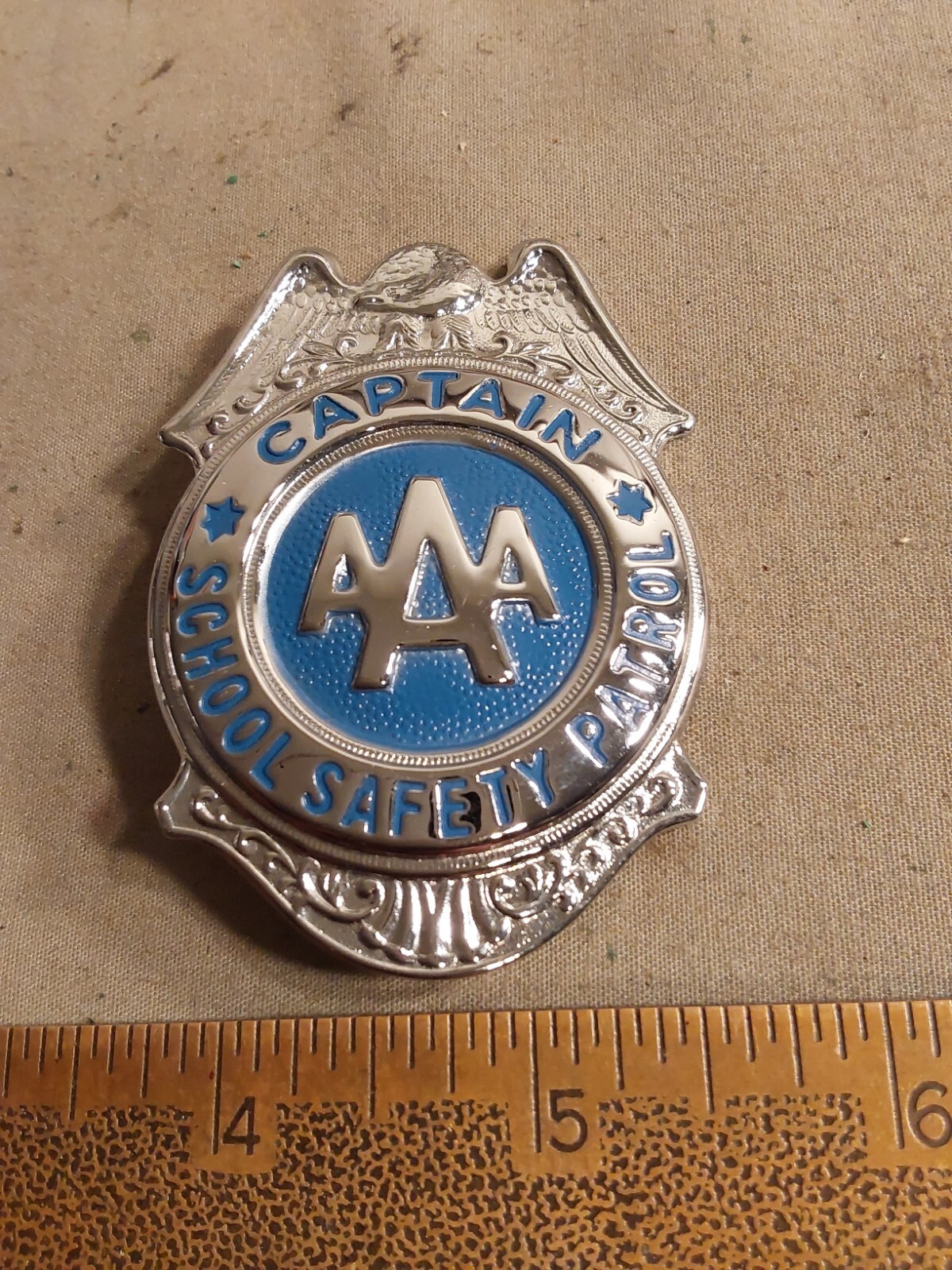 Grammes Allentown Pa AAA Captain Blue School Safety Patrol | eBay