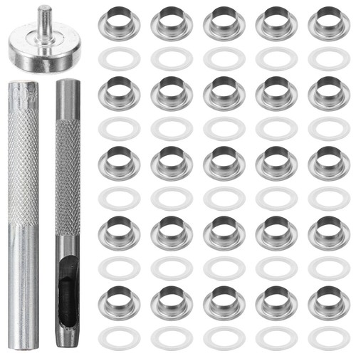 Grooved Eyelet Kit Snap Fastener for Clothing Button Tool Sewing | eBay