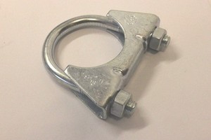 Universal Exhaust Pipe U Bolt Clamp 40mm 1.6" 1 9/16" Heavy Duty Clamps ...