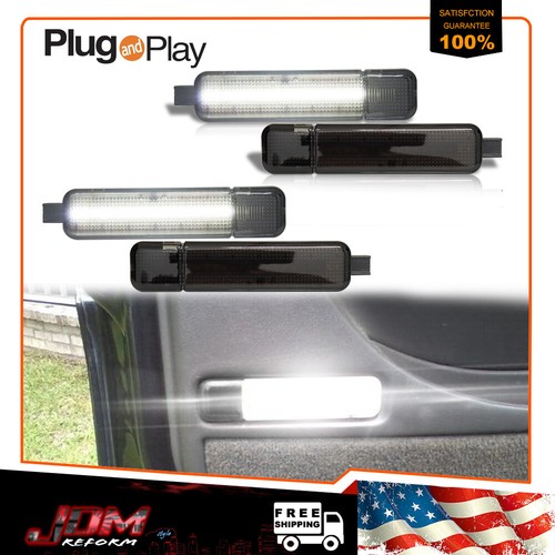 For 03-09 Hummer H2 Hummer 05-09 H2 SUT Smoke Lens White LED Door ...