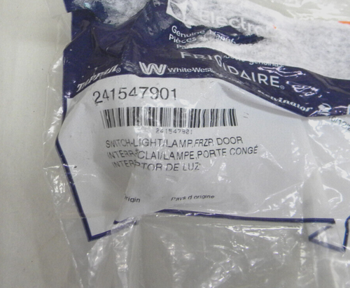 Genuine OEM Frigidaire 241547901 Light Switch for Refrigerator | eBay