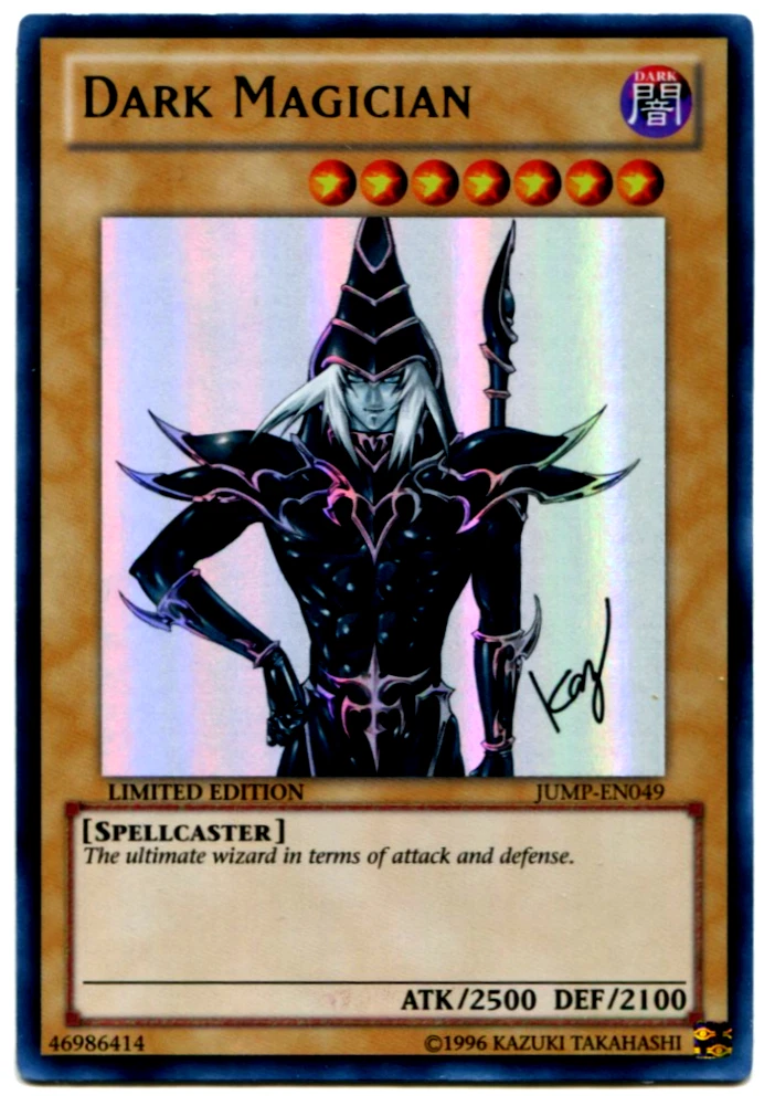 Yugi Oh Dark Magician Full Art