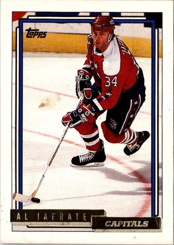 1992 Topps Al Iafrate #133 Washington Capitals Hockey Card | eBay