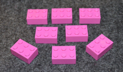 (8) 2x3 Dark Pink Standard Brick Bricks ~ New Lego Parts ~ | eBay