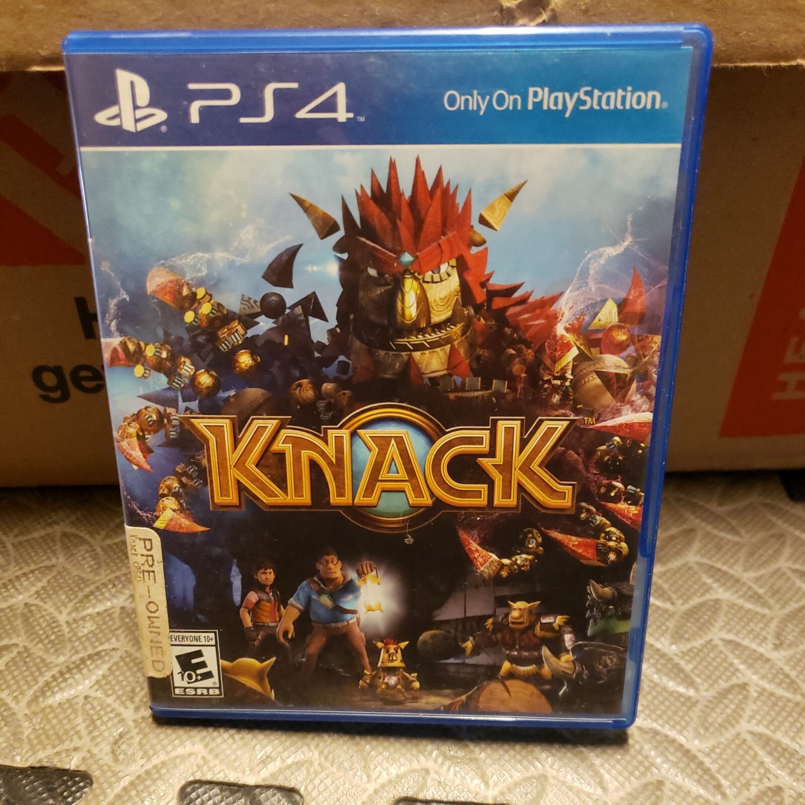 Knack Game Box