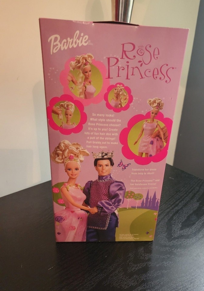 Barbie vintage 2000 Rose Princess Barbie #56615- NRFB | eBay