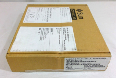 New Sealed Oracle PCIe x8 4xGBe Quad Gigabit Ethernet Network Card Sun ...