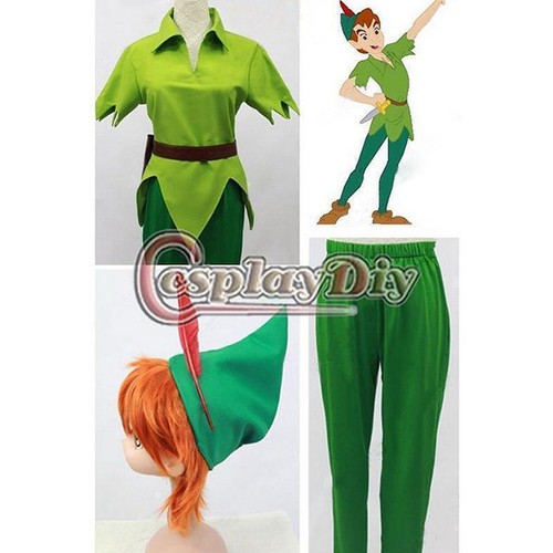NEW ! Peter Pan Green Fancy Cosplay Costume | eBay