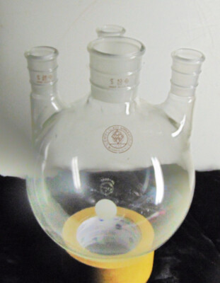 3000ml (L) 4-neck Round bottom flask, Center 45/50 joint, side 24/40 ...