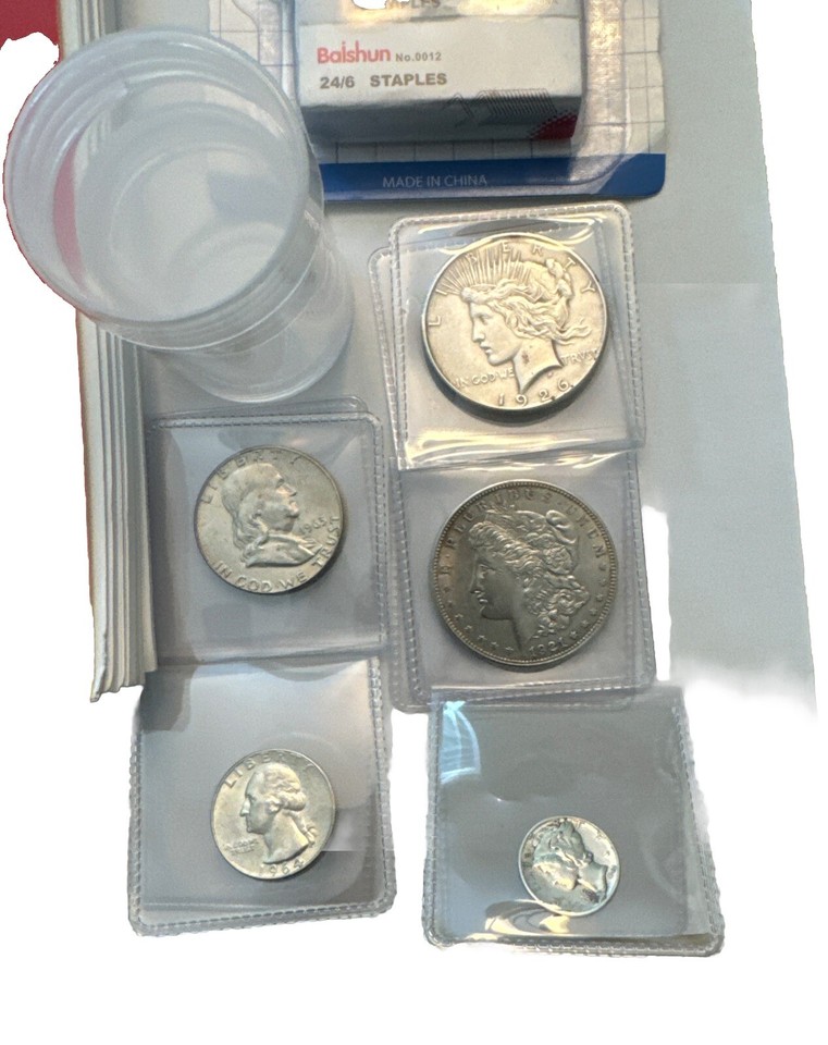 Coin Collecting Starter Kit - silver Morgan, Peace Dollars,other Coins ...
