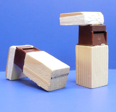 Cuckoo Clock Bellows Set of 2 NEW 3 5/16" Height 2 3/4" Tubes Back ...