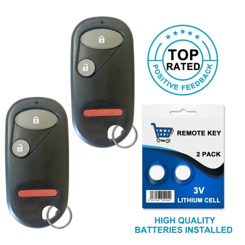 2pcs Element Keyless Remote Key Fob For 2002 2003 2004 Honda CR-V ...