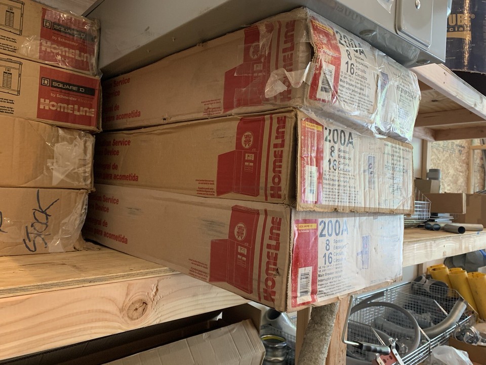 Square D RC816F200CH Homeline Combination Service Entrance Device 200A ...