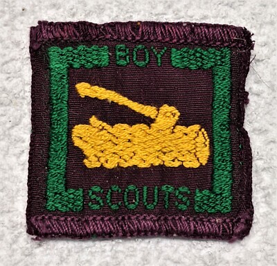 SENIOR Boy Scouts Forester Proficiency Award Half Bound Badge UK Design ...