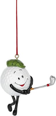Ganz Golf Ball Player Chrismas/Everyday Ornament, Polyresin, 2.75 ...