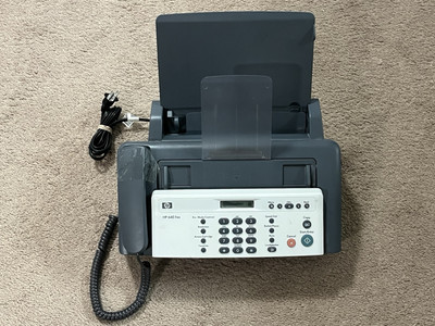 HP 640 Fax Plain Paper Inkjet Quality Fax Tested Works | eBay