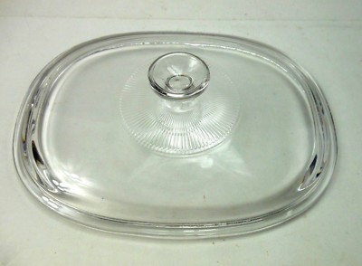 Pyrex Oval Lid 10 3/4" Clear Replacement Glass Lid 29 DC1.5.C A | eBay