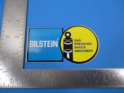 Bilstein Gas Pressure Shock Absorber Advert Promo Sticker/Decal 4" x 3 ...