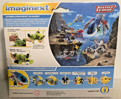 Batman Imaginext DC Super Friends Justice League Green Lantern Jet 2015 ...