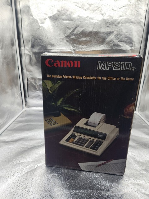 Canon Desktop 12 DIGIT Printing Calculator Adding Machine MP21D for ...