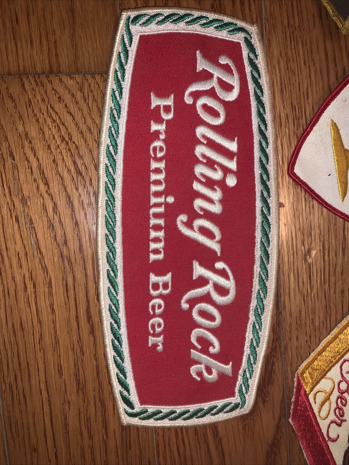 lot of six large vintage cloth beer patches | eBay