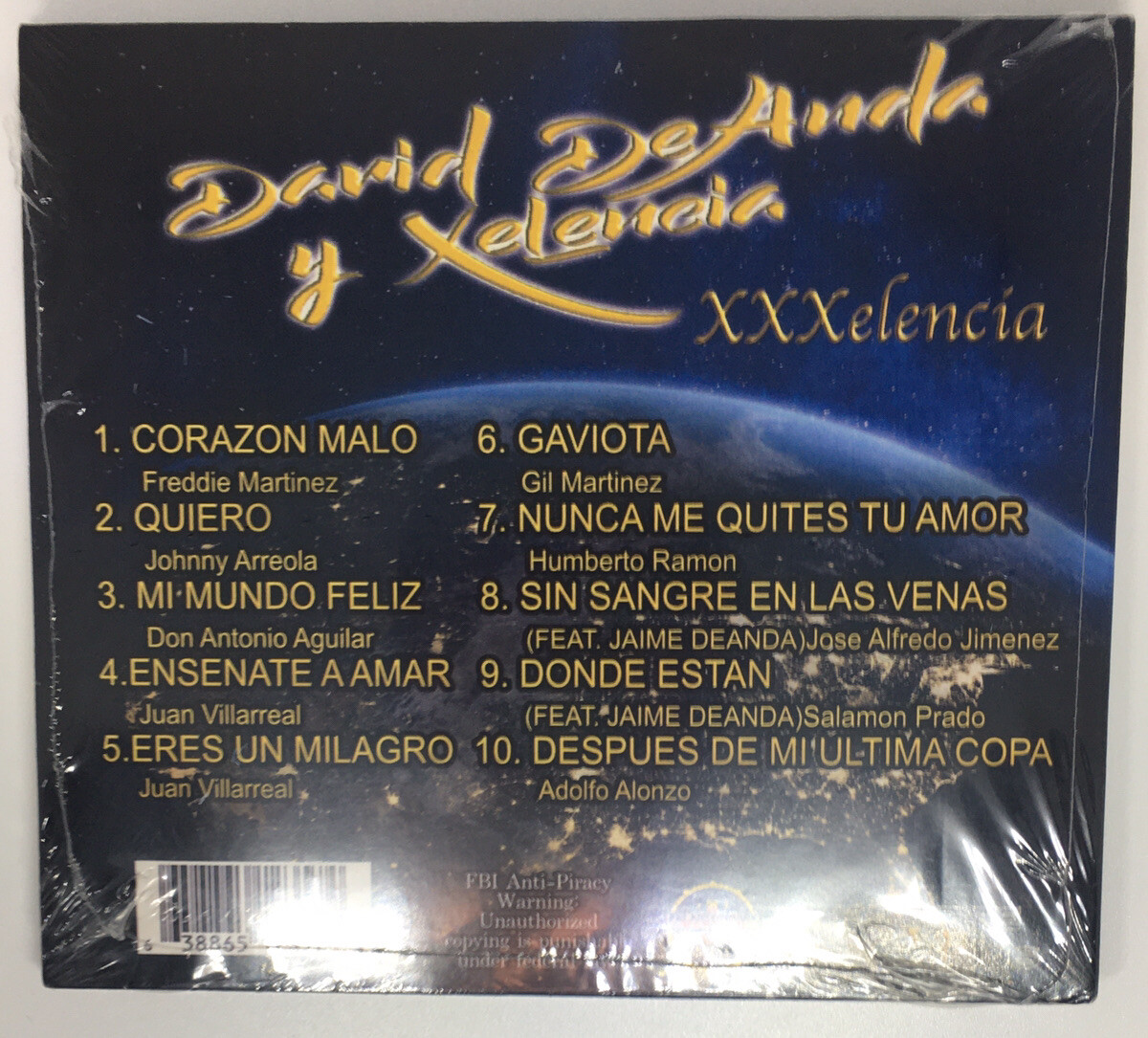 David DeAnda Y Xelencia - XXXelencia CD 💿 | eBay