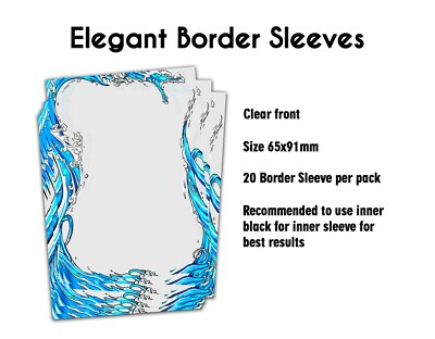 Border Sleeves Water Dragon (20 Sleeves) Yugioh | eBay