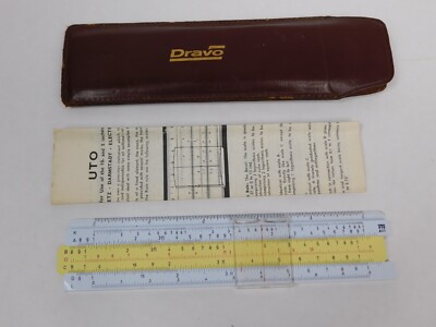 Dravo Corporation Ship Builders Advertising / Promo Slide Rule UTO 601 ...