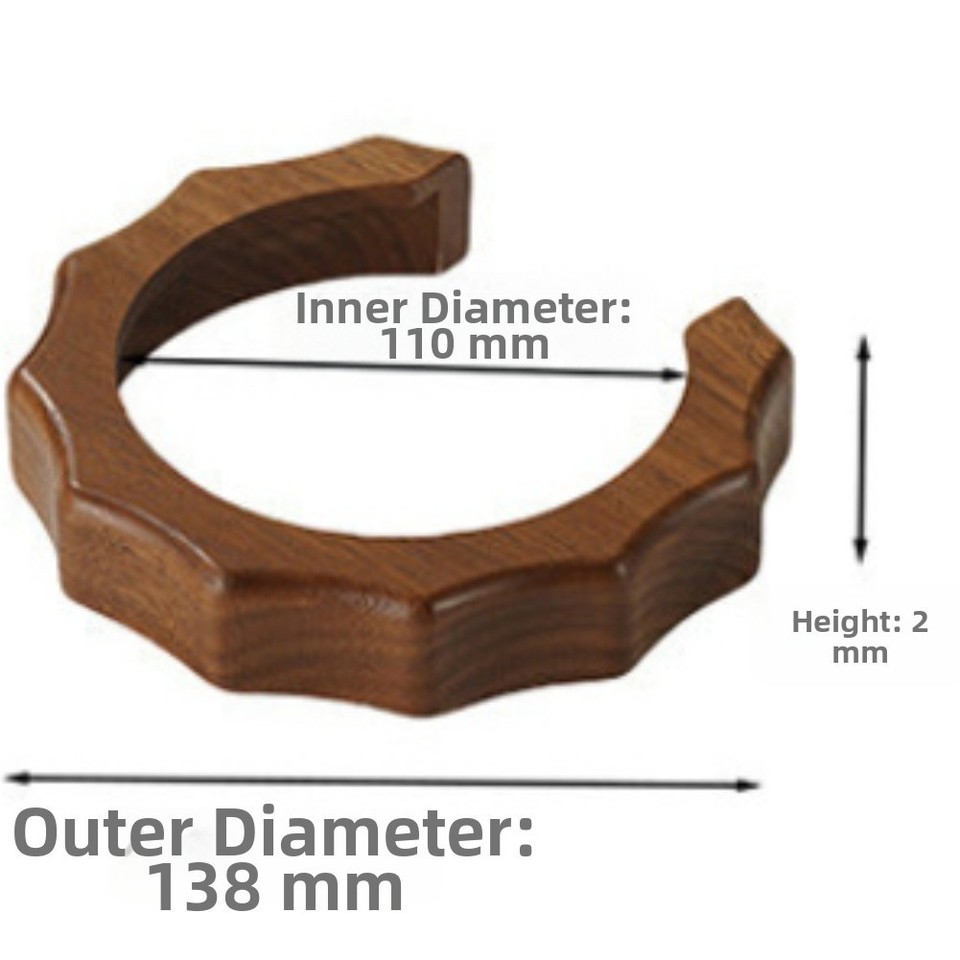 Wooden Espresso Machine Heat Guard Kit Walnut Steam Sleeve and Wand for ...