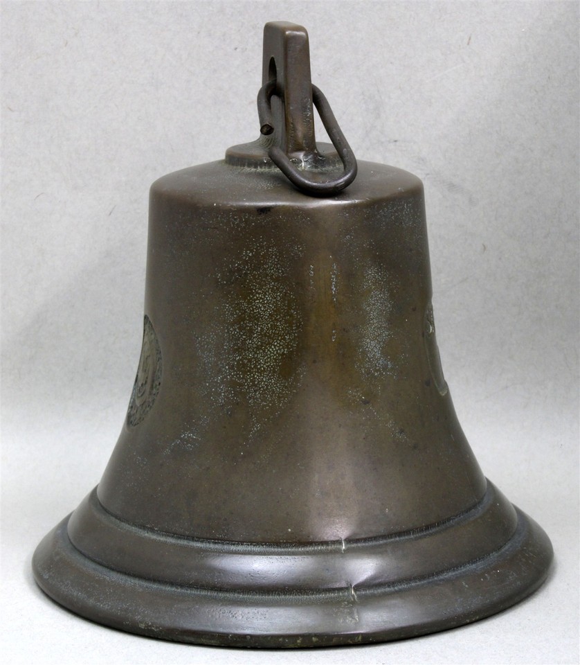 Vintage Brass Bell Nautical Ship's Bell SK Goben 1916 Reproduction Cast ...