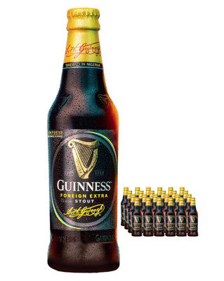 Guinness Fes Foreign (Nigerian) Extra Stout 7.5 Percent Beer 24 x 330ml ...