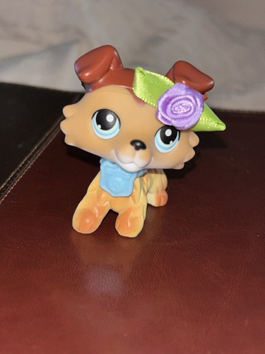 Littlest Pet Shop LPS Collie Dog #58 Paw Down Variant | eBay