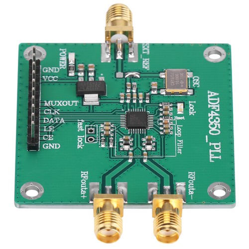 ADF4350 RF 137M~4.4GHz Signal Source Development Board SMA Female Head ...